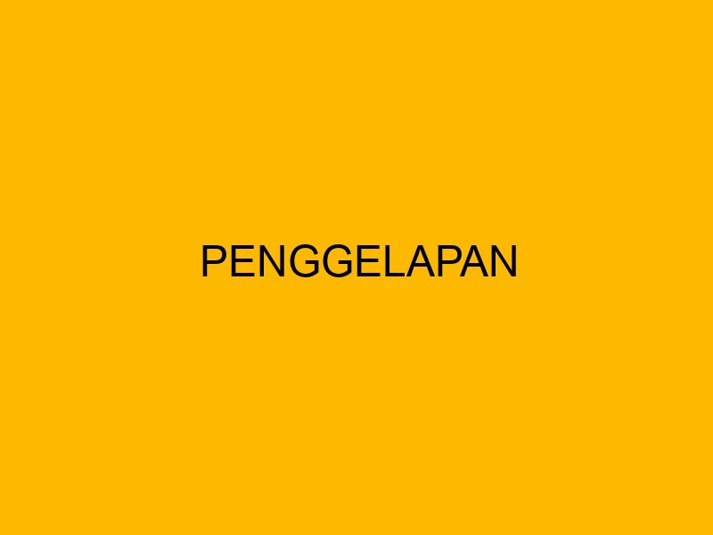 Penggelapan