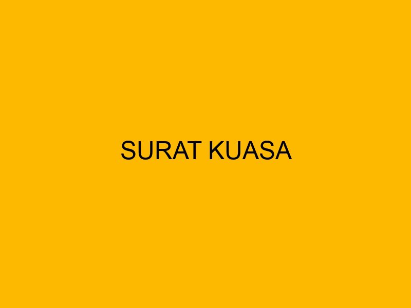 Surat Kuasa