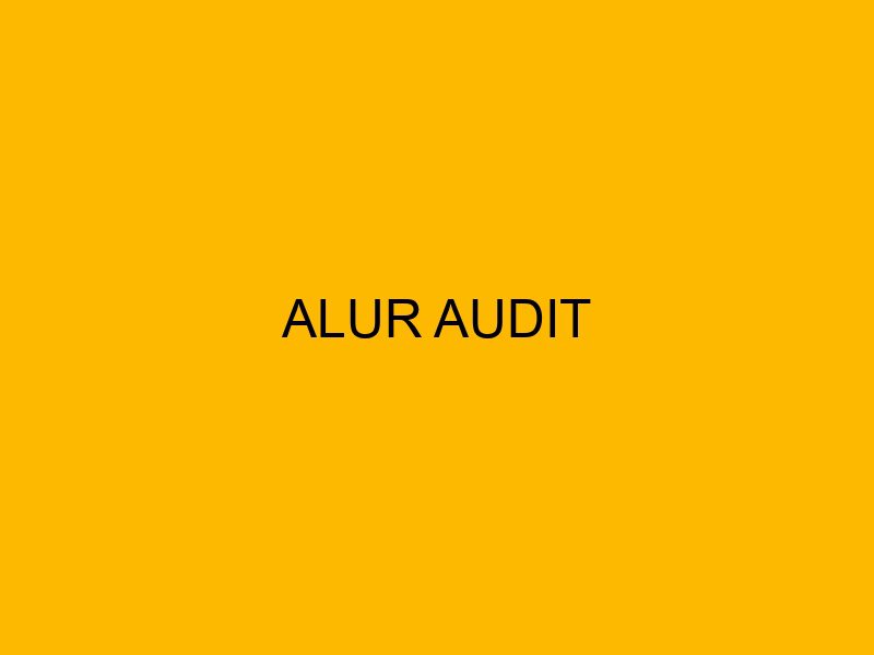 Alur Audit